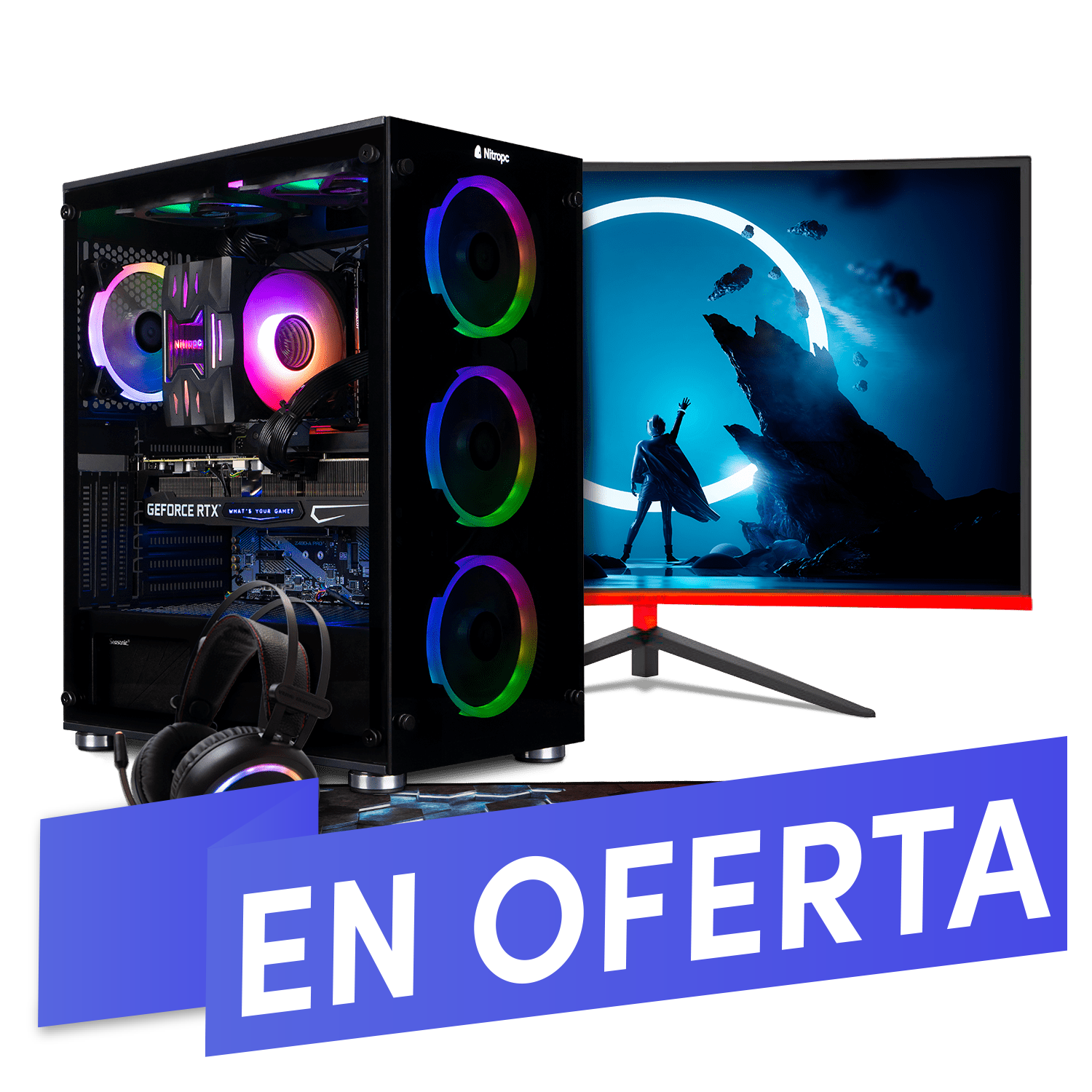 Accesorios y periféricos gaming para tu ordenador | Nitropc